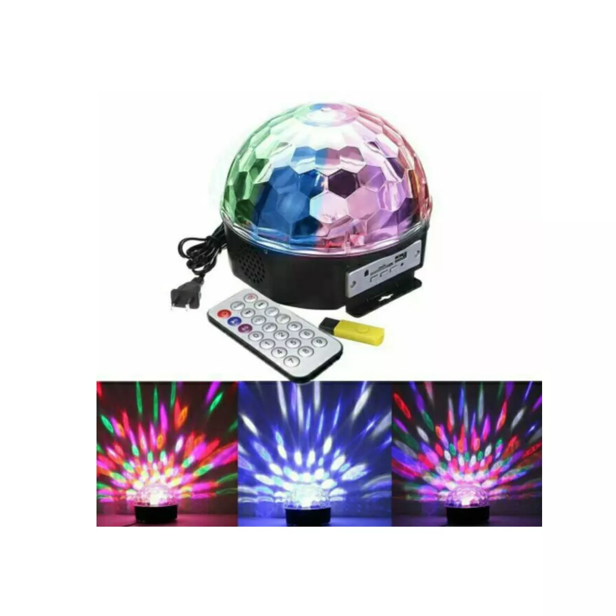 MP3 LED MAGIC BALL LIGHT - #126461 - Rumik