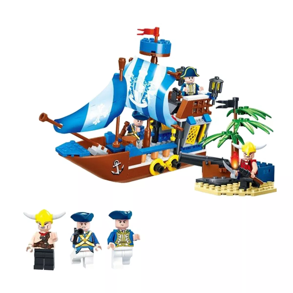 ЛЕГО GUDI LEGEND OF PIRATES 9112 200 ЧАСТИ - #210830 - Rumik