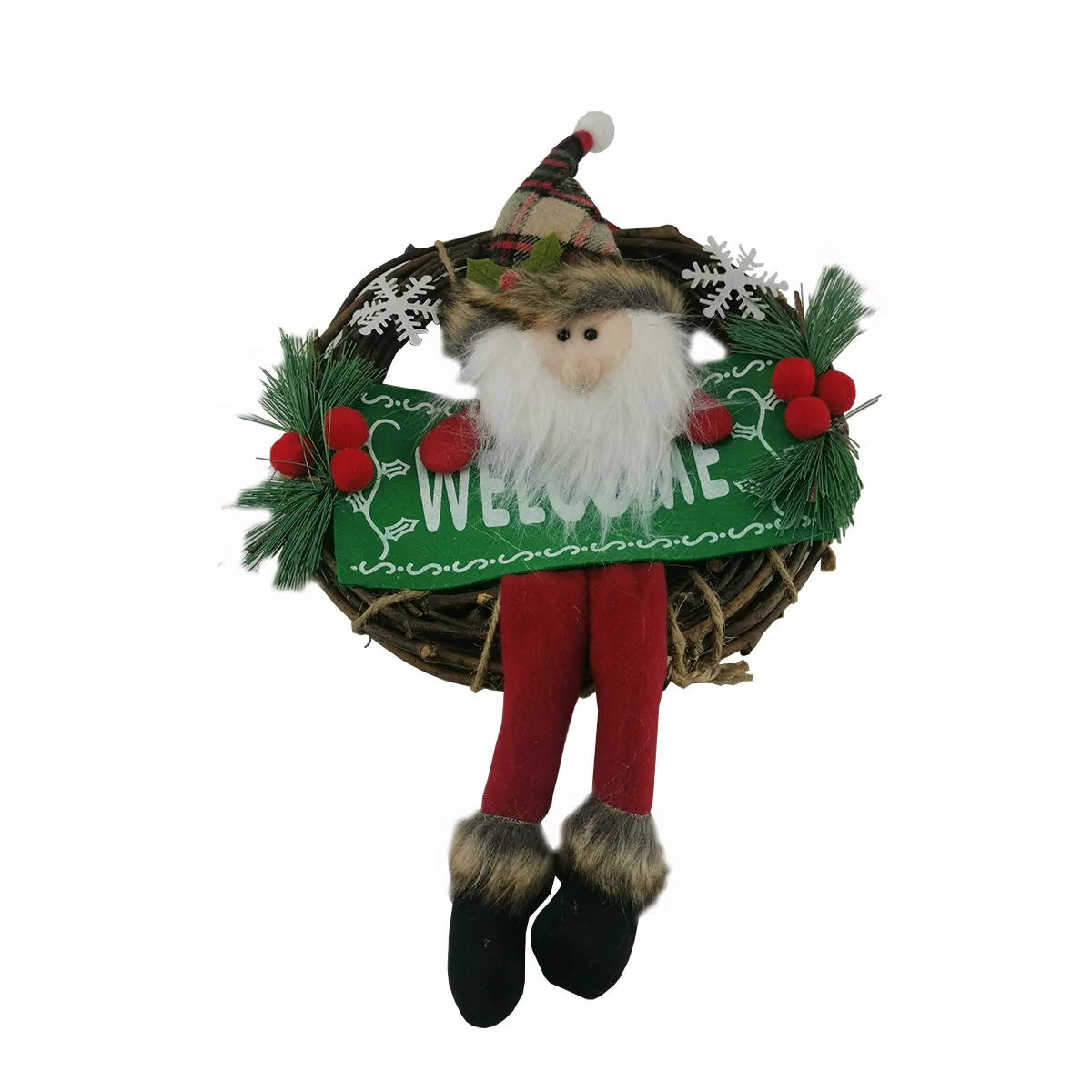 КОЛЕДЕН ВЕНЕЦ С ФИГУРА XY-185 - #107954 - Rumik