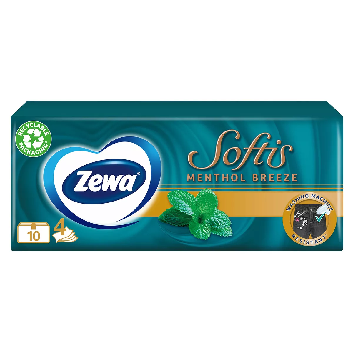 НОСНИ КЪРПИ ZEWA SOFTIS MENTHOL BREEZE - #045790 - Rumik
