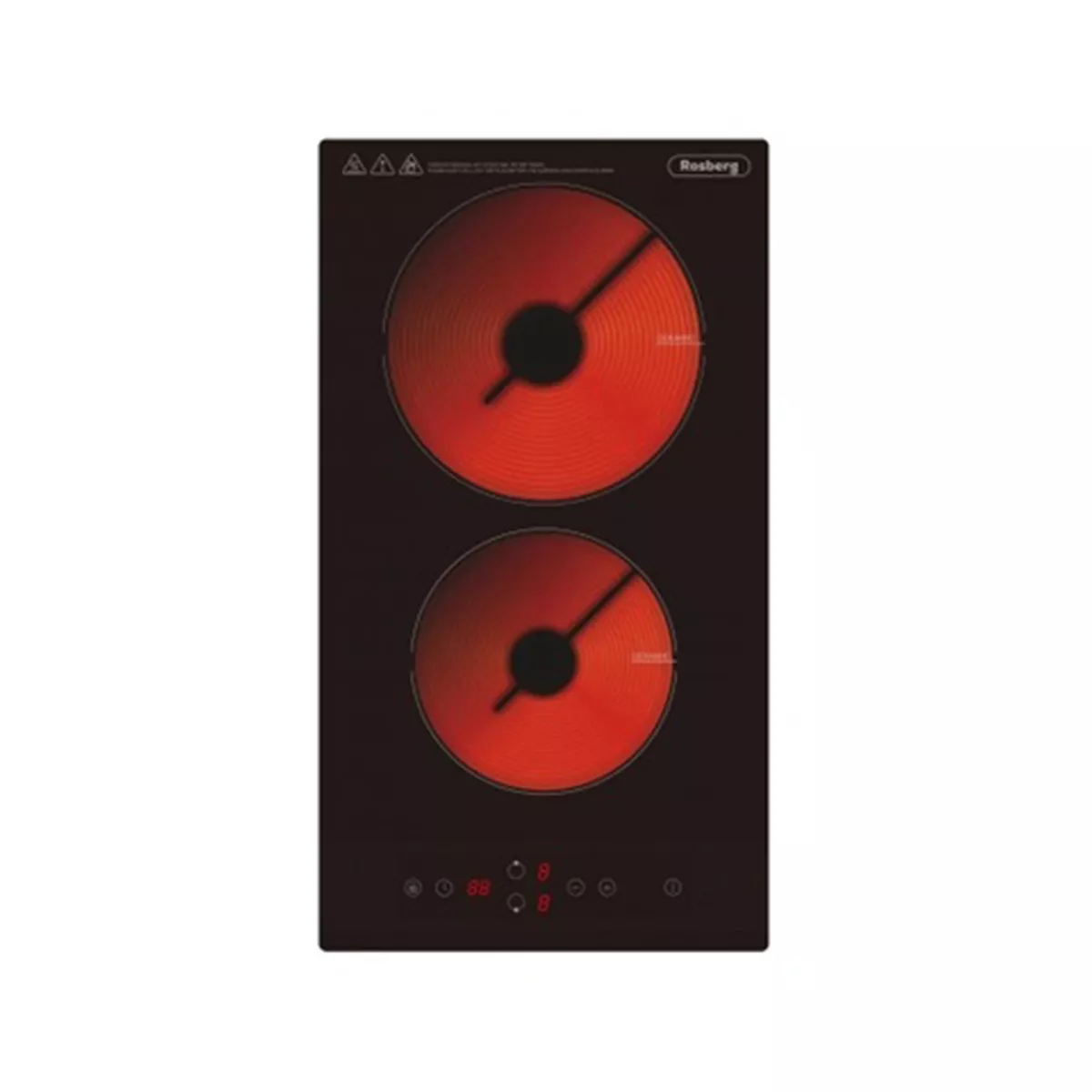 КОТЛОН ДВОЕН ИНФРАЧЕРВЕН Rosberg Rp51445ir2 1200w 1800w 129229 Rumik