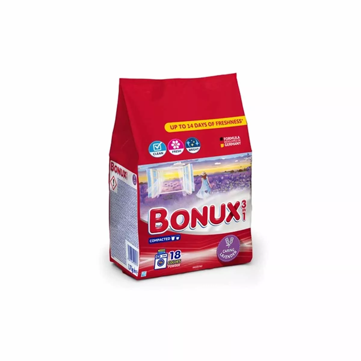 ПРАХ ЗА ПРАНЕ БОНУКС ЛАВАНДУЛА 18 ПР. - #046500 - Rumik