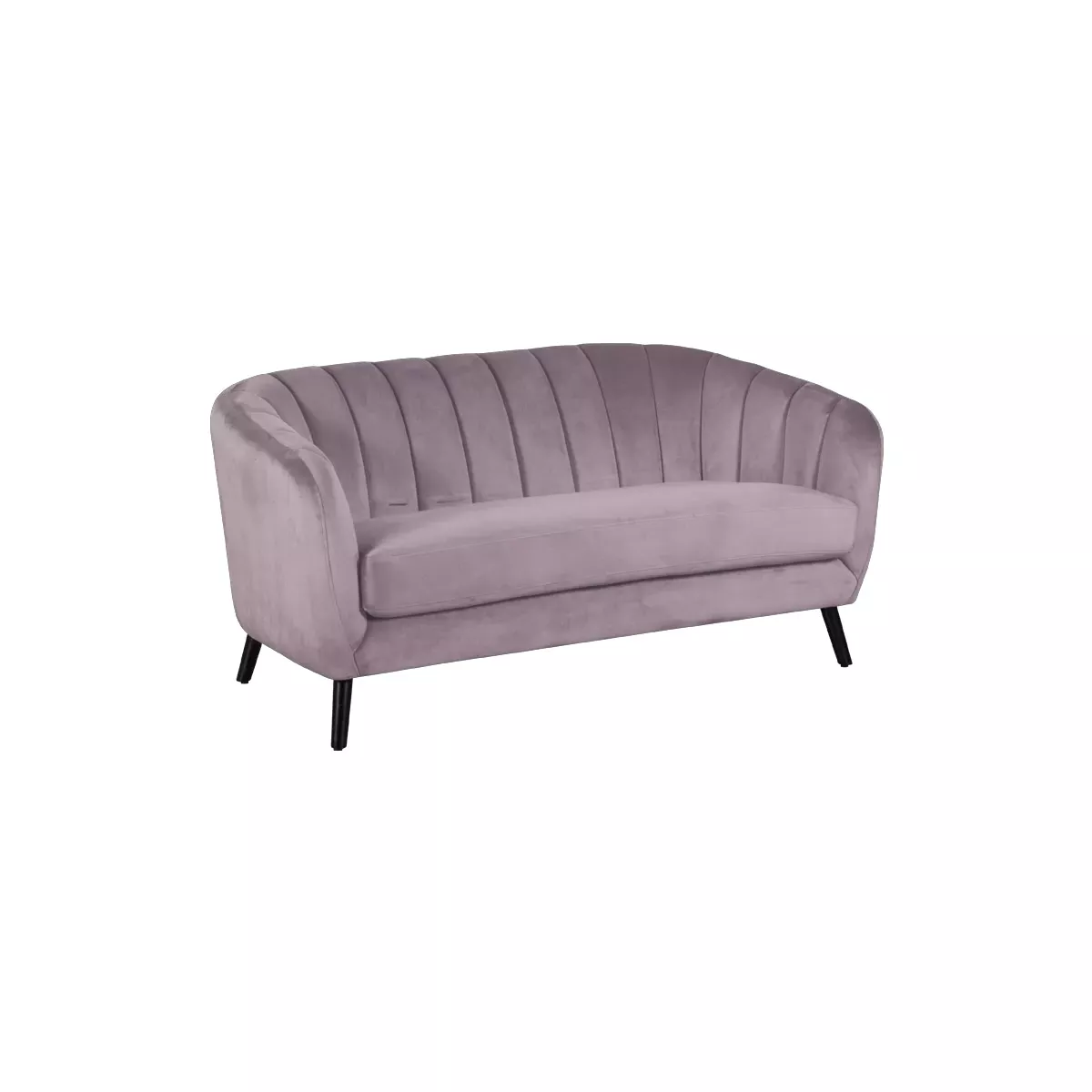 ДВУМЕСТНО КАНАПЕ GRETA - БЕБЕШКО РОЗОВО HLR - #3550927_2 - Rumik