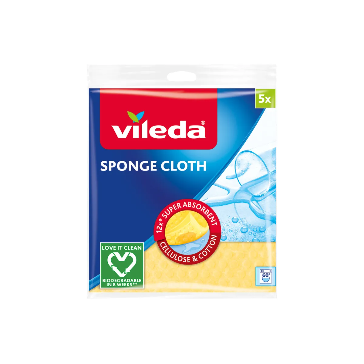 ВЛАЖНА ПОПИВАЩА КЪРПА - VILEDA, 5+1 - #398680 - Rumik